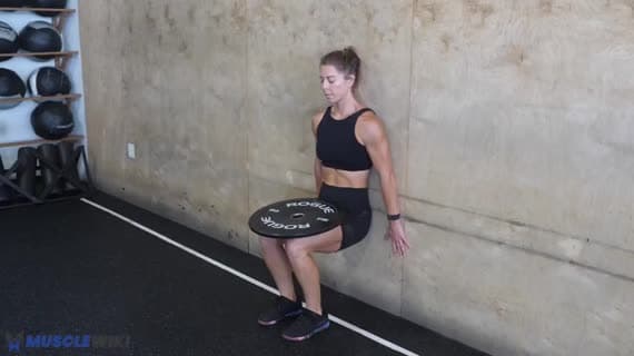 wall sit weighted