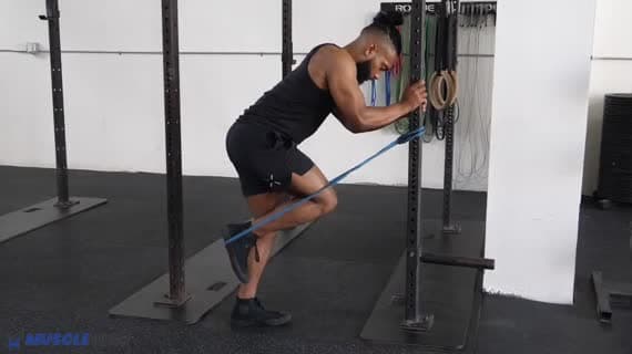 glute kickback exercise