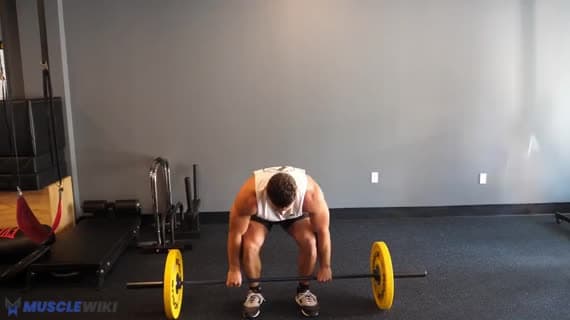 barbell high pull technique