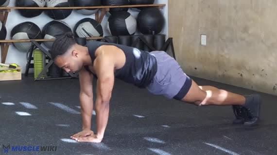 triangle push ups for triceps