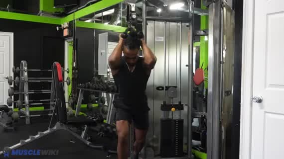 تمارين Cables Tricep | MuscleWiki