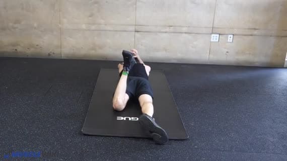 prone quad stretch