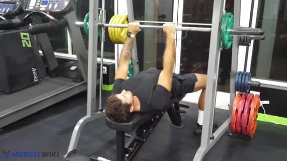 Smith Machine Tricep Exercises | MuscleWiki