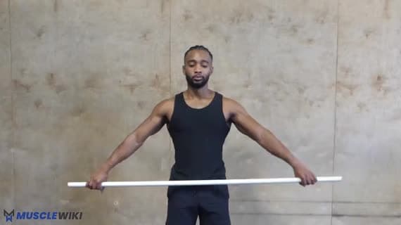 Stretches Front-Shoulder 运动 | MuscleWiki