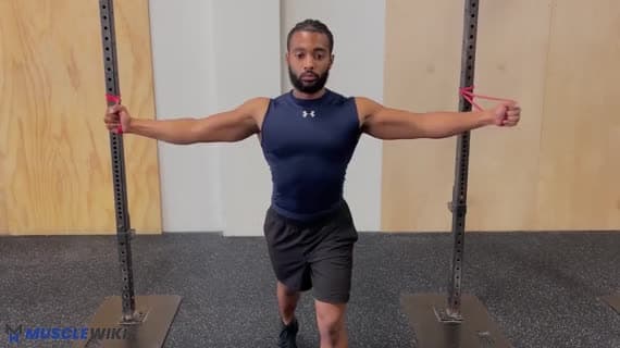 Band Chest Exercises | MuscleWiki