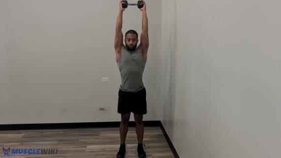 dumbbell side bend form