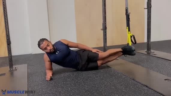 forearm side plank pose